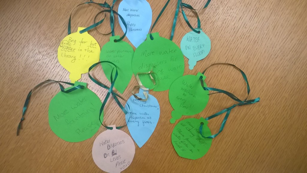 Additional drinking water facilities to be installed in the Library ...